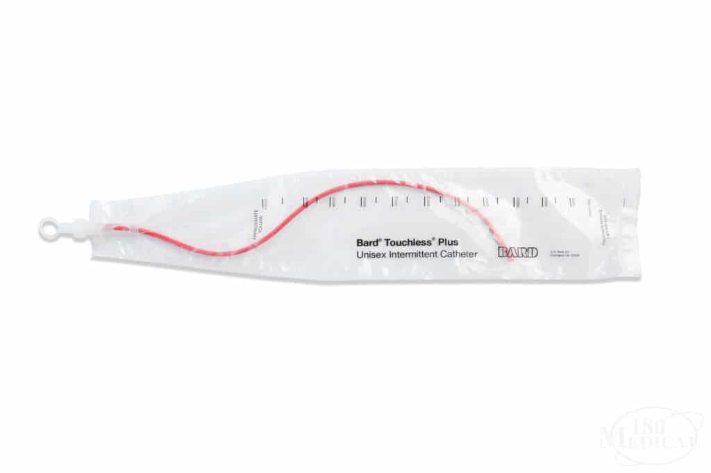 BD Touchless Plus Red Rubber Closed System Catheter Kit
