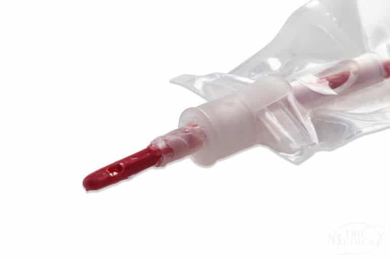 Medline Red Rubber Latex Straight Intermittent Catheter
