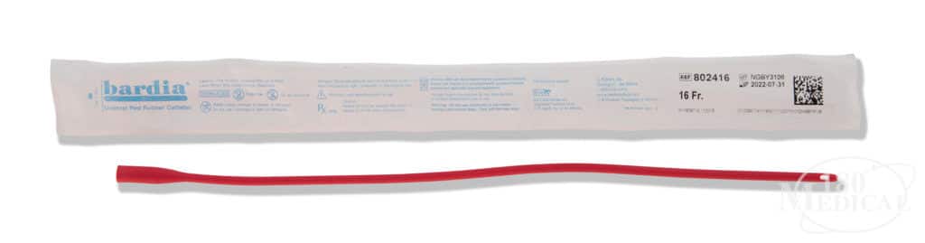 Bard Red Rubber Straight Catheter | 180 Medical