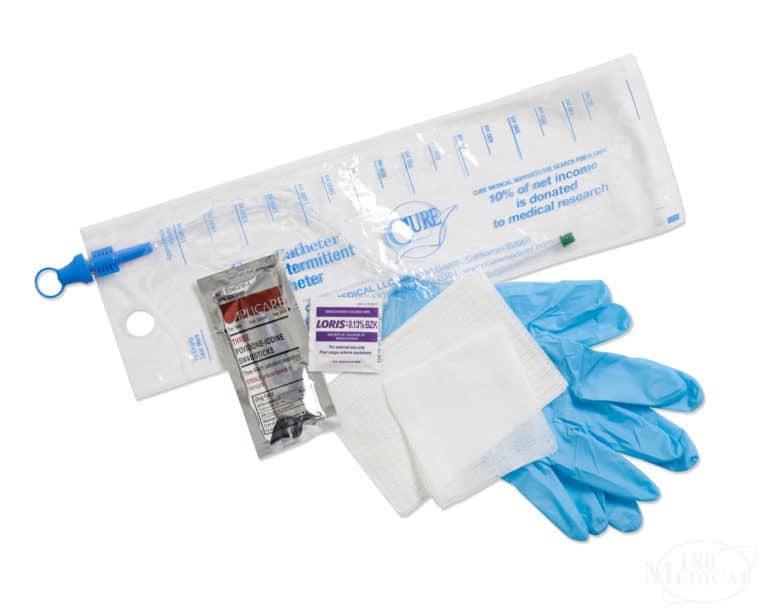 Cure Medical Coudé Catheter Closed System | 180 Medical