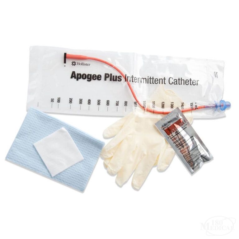 BD Touchless Plus Red Rubber Closed System Catheter Kit