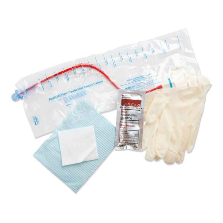 BD Touchless Plus Red Rubber Closed System Catheter Kit