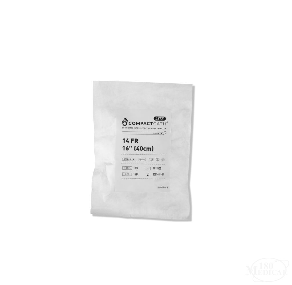 CompactCath LITE Coudé Pocket Catheter | 180 Medical