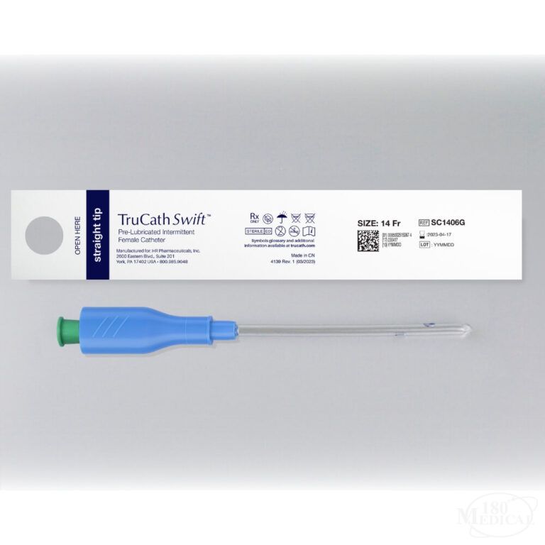 TruCath Swift Pre-lubricated Female Catheter | 180 Medical